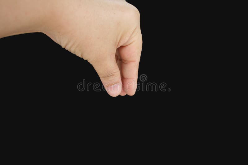 Hand and Fingers Focus with Many Style Actions Stock Image - Image of ...