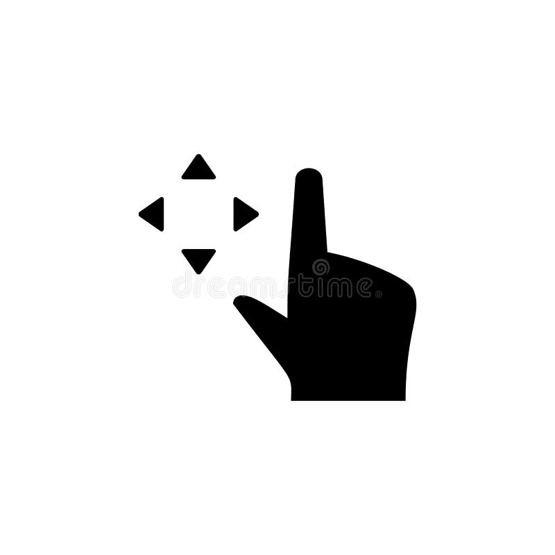 Hand, Fingers, Gesture, Move, Rotate Icon. Element of Hand Icon for ...