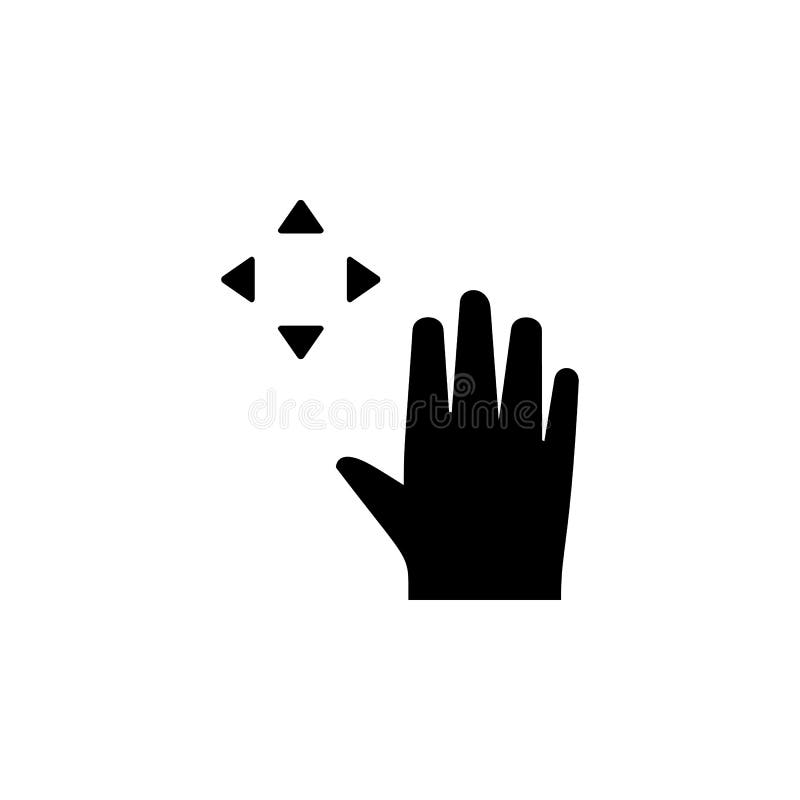 Hand, Fingers, Gesture, Move, Rotate Icon. Element of Hand Icon for ...