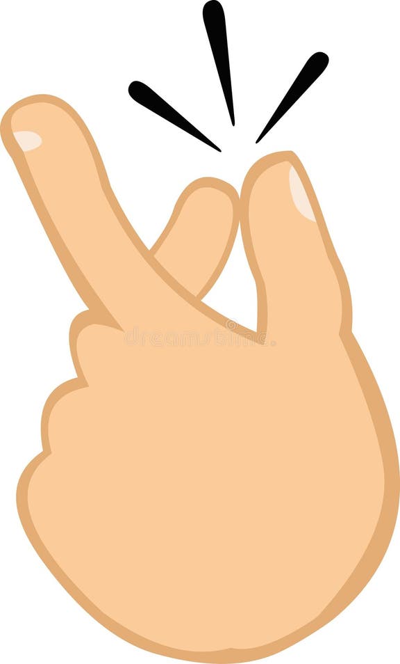 Hand fingers snap cartoon stock vector. Illustration of caucasus ...
