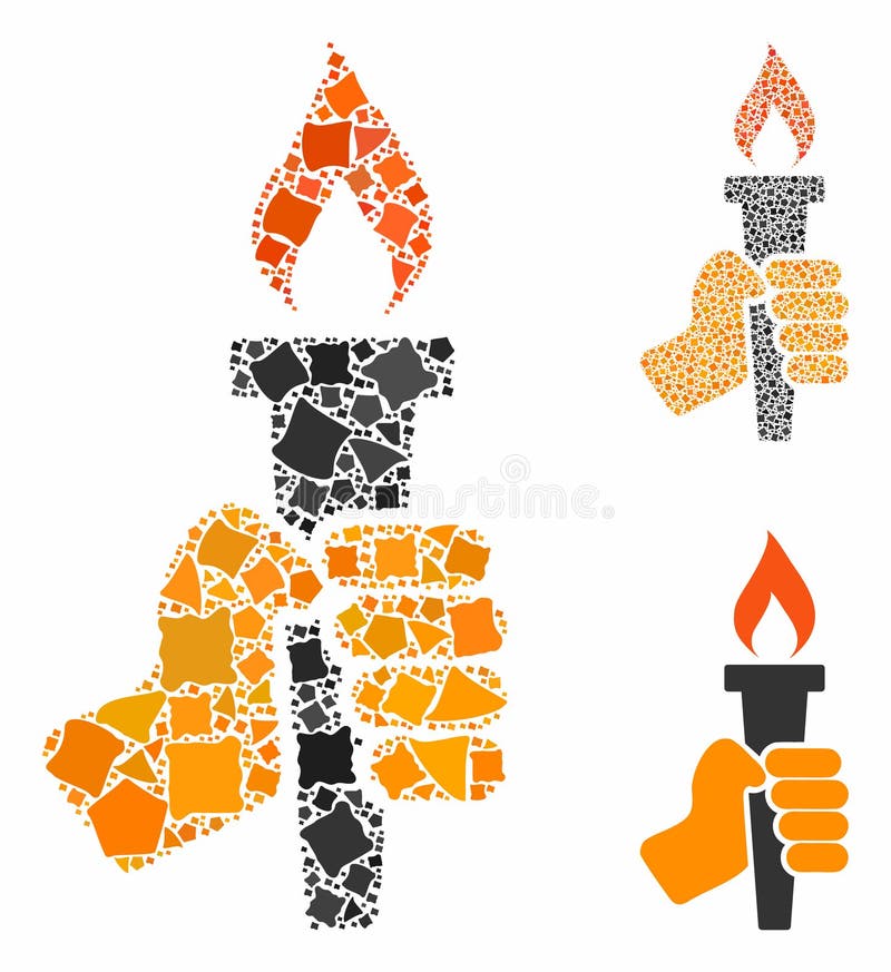 Hand Hold Fire Torch Icon Stock Illustrations – 119 Hand Hold Fire ...
