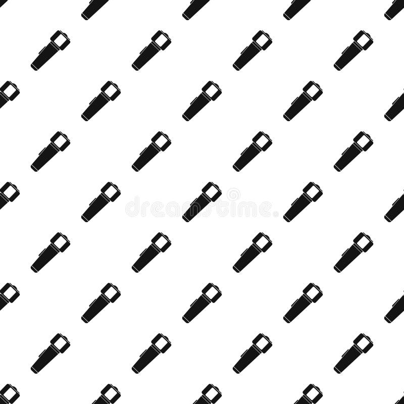 Hand Flashlight Pattern Vector Stock Vector - Illustration of glass ...