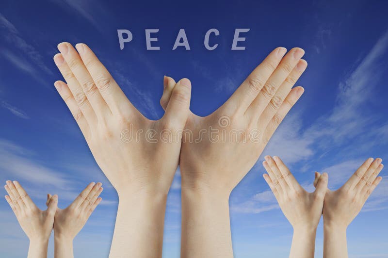 Hand flying stock image. Image of hands, little, adult - 18350079