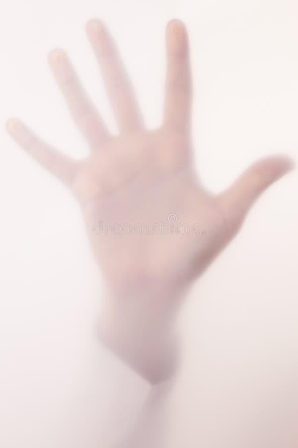 Hand in a fog stock photo. Image of human, silhouette - 30577428