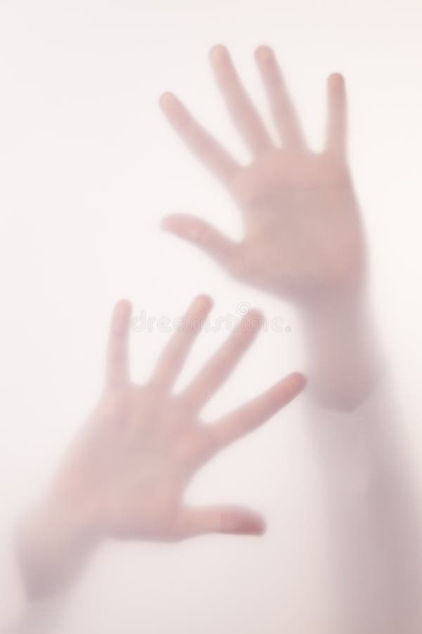 Hand in a fog stock image. Image of human, studio, white - 30446989
