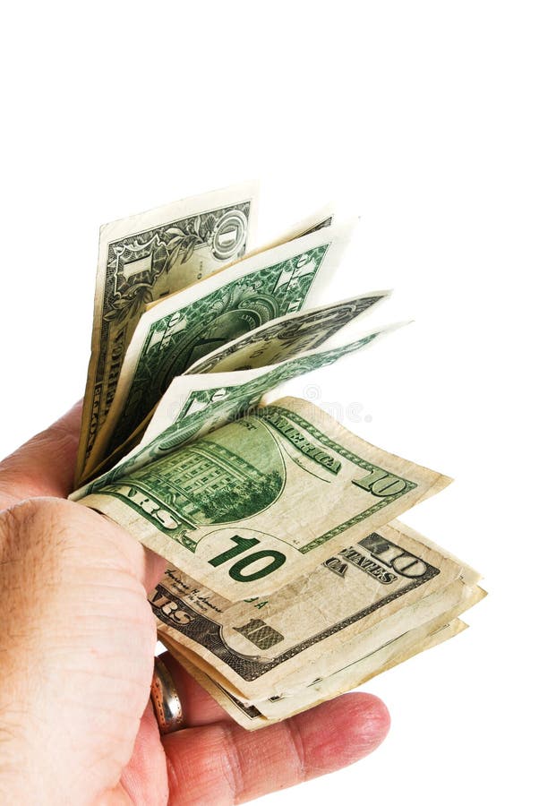 Small Amount of American Money Stock Photo - Image of dollars, wealth ...