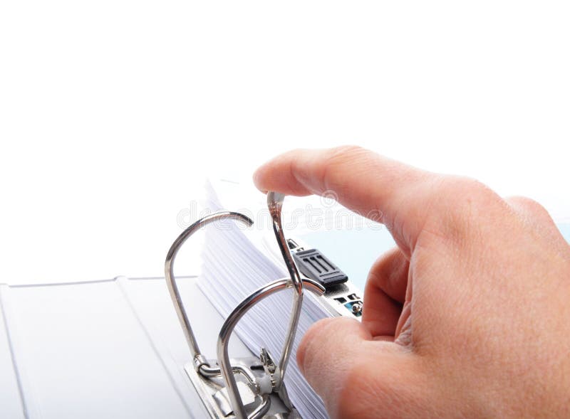 Hand and folder stock photo. Image of copy, document - 14598086