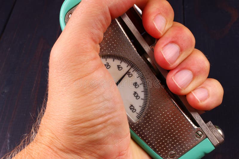 Hand Force Catch the Lock. Force Rope Stock Image - Image of color ...