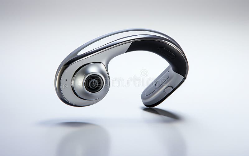 Hand Free Device on Transparency -Generative Ai Stock Illustration ...