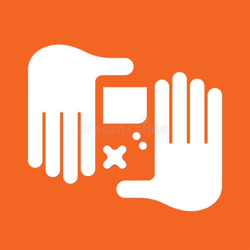 Hand Game Console stock vector. Illustration of equipment - 48891096