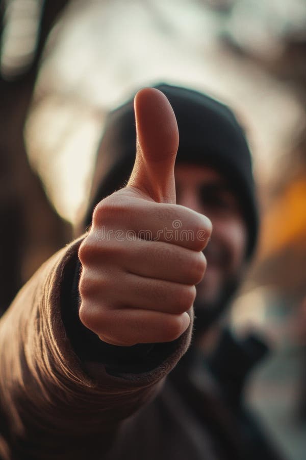 Hand gesture of approval stock photo. Image of affirmation - 388773340