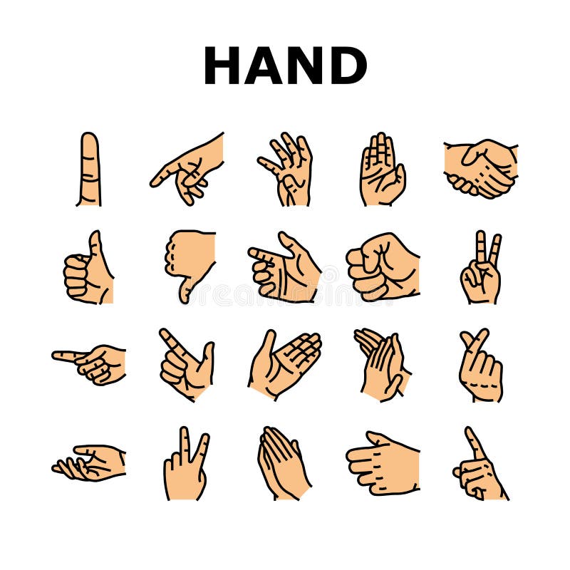 Hand Pushing Down Stock Illustrations – 449 Hand Pushing Down Stock ...