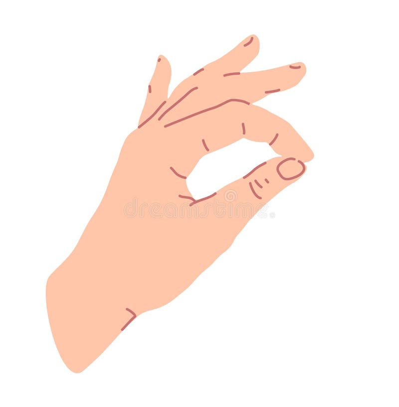 Hand Holding Nothing Stock Illustrations – 121 Hand Holding Nothing ...