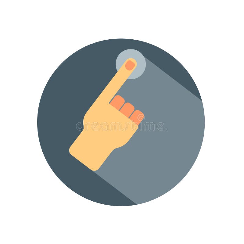 Hand Move Icon Vector Isolated on White Background, Hand Move Sign ...