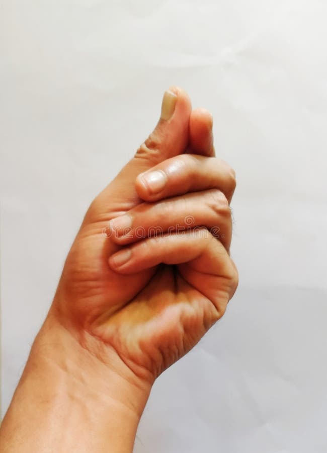 Hand gesture idea stock photo. Image of nail, pink, organ - 179716392