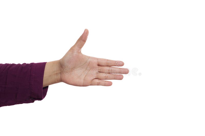 Man offering to shake hand stock image. Image of person - 3221385