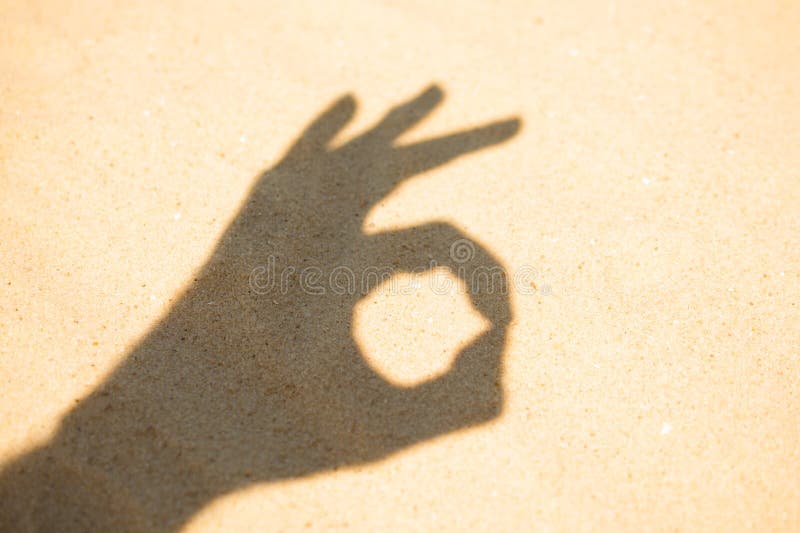 Gesture ok shadow stock photo. Image of success, okay - 148330382