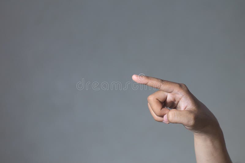 464 Finger Pointing Outline Stock Photos - Free & Royalty-Free Stock ...