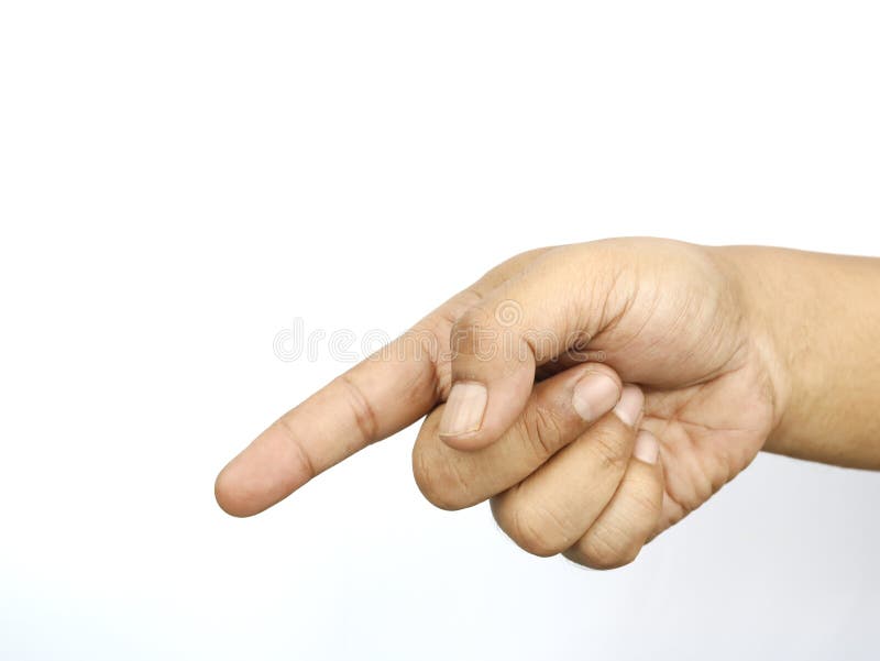 Pointing something stock illustration. Illustration of lady - 202924798