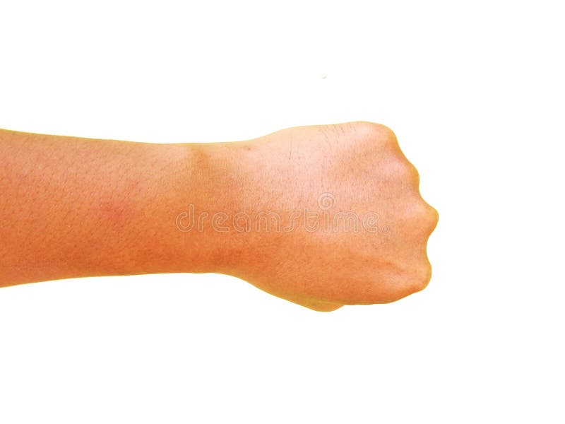 Hand gesture, punch stock image. Image of pointing, palm - 115989971