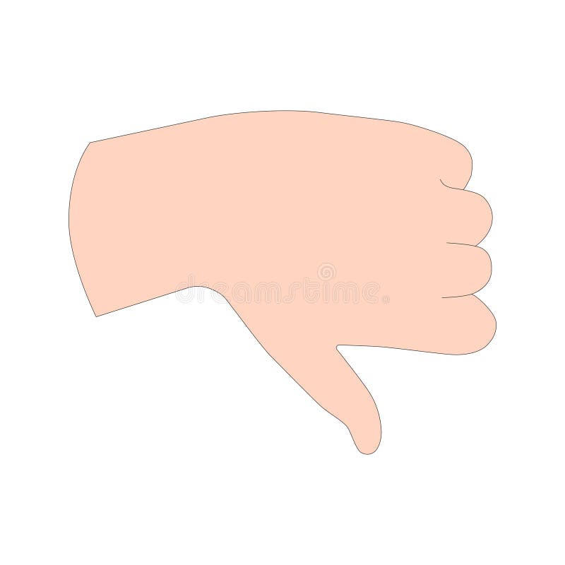 A Hand Gesture, Symbol of Like. Sign Language Stock Vector ...