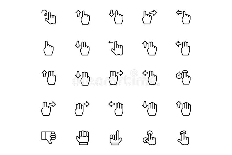 Non Verbal Communication Icons Stock Illustrations – 36 Non Verbal ...