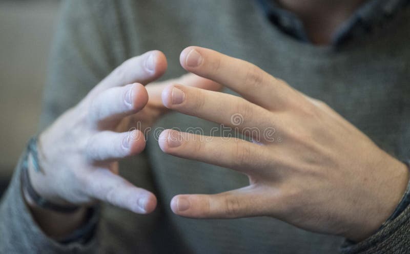 Hand Gestures in Body Language Stock Image - Image of interact ...