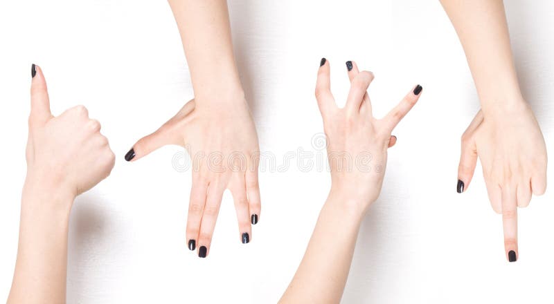 Hand gestures 2 stock photo. Image of care, communication - 40224314