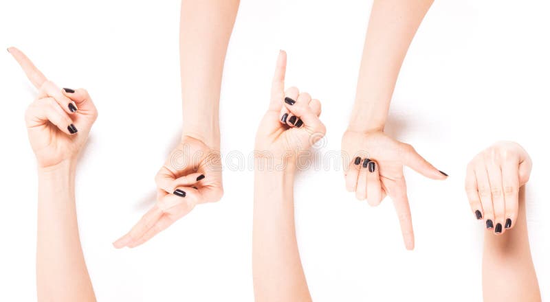 Hand gestures 6 stock image. Image of gesture, care, isolated - 40224331
