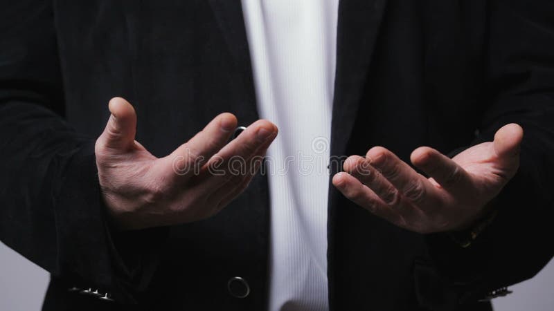 Hand Gestures - Motivation stock video. Video of open - 86434579