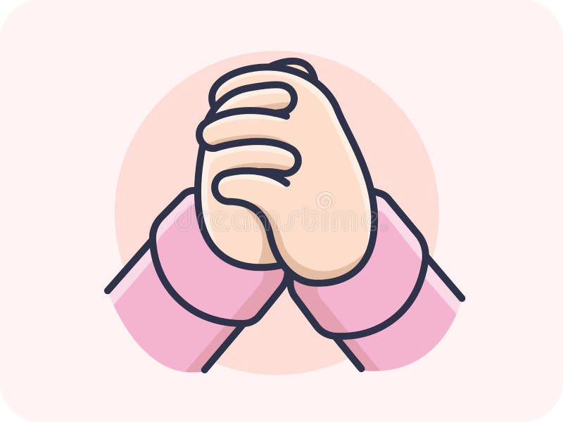 Blessings Pray Stock Illustrations – 231 Blessings Pray Stock ...