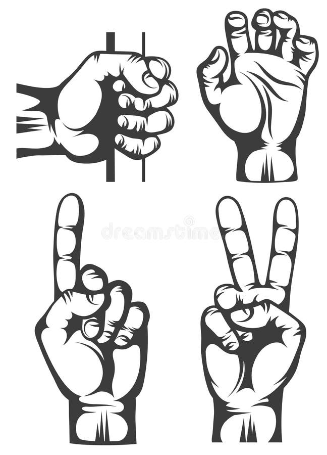 Flip Off Hand Clipart Holding