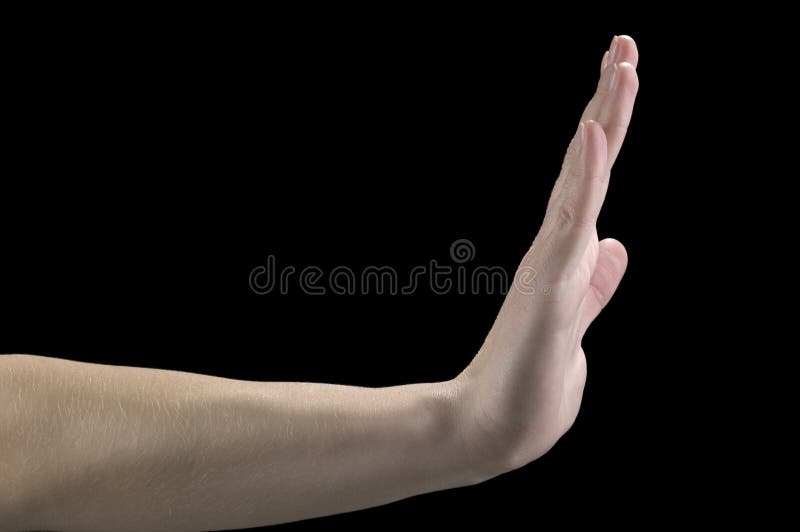 Hand gestures, stop stock photo. Image of obstacle, obstacles - 12037864
