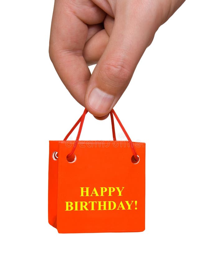 Hand and gift stock photo. Image of birthday, present - 47188608