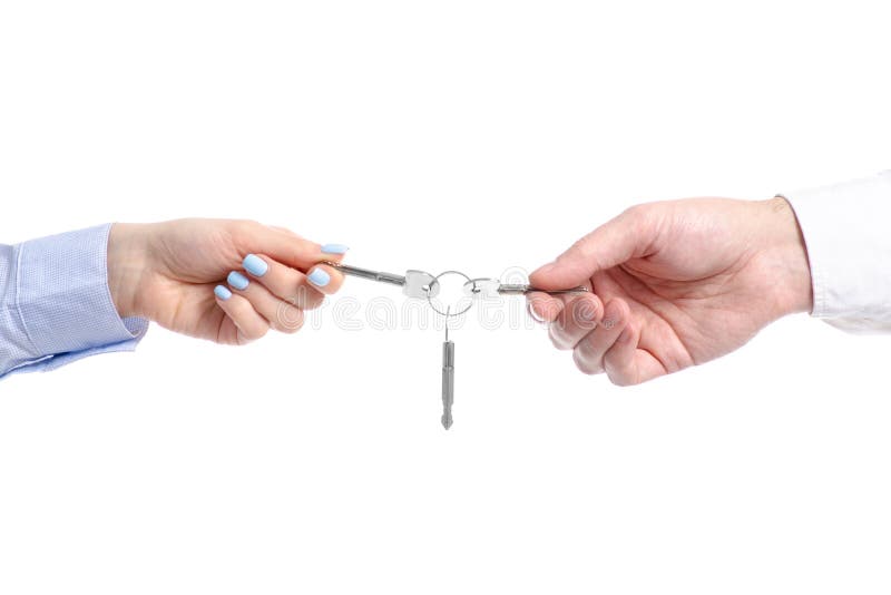 Hand give key to hand stock photo. Image of give, concept - 146842652
