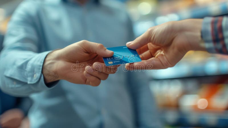 Hand Giving Credit Card Another Ai Generated Stock Photos - Free ...