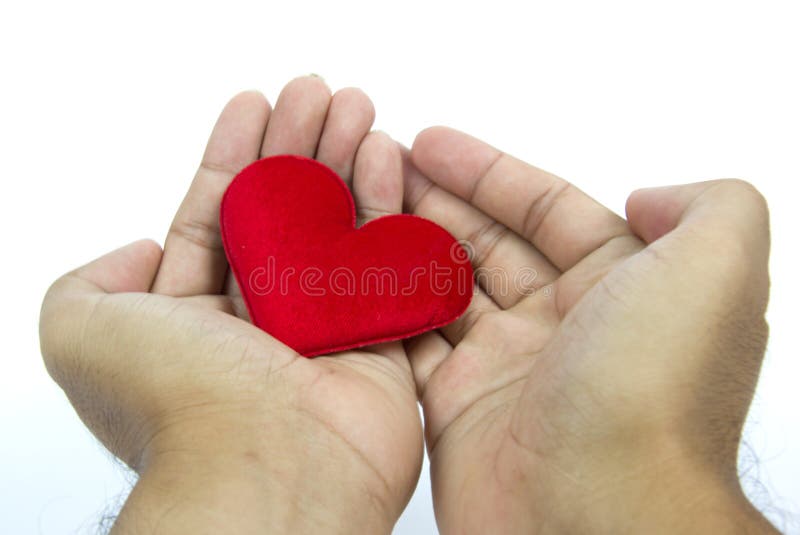 Hand Giving Heart To Someone Stock Image - Image of event, human: 84328867