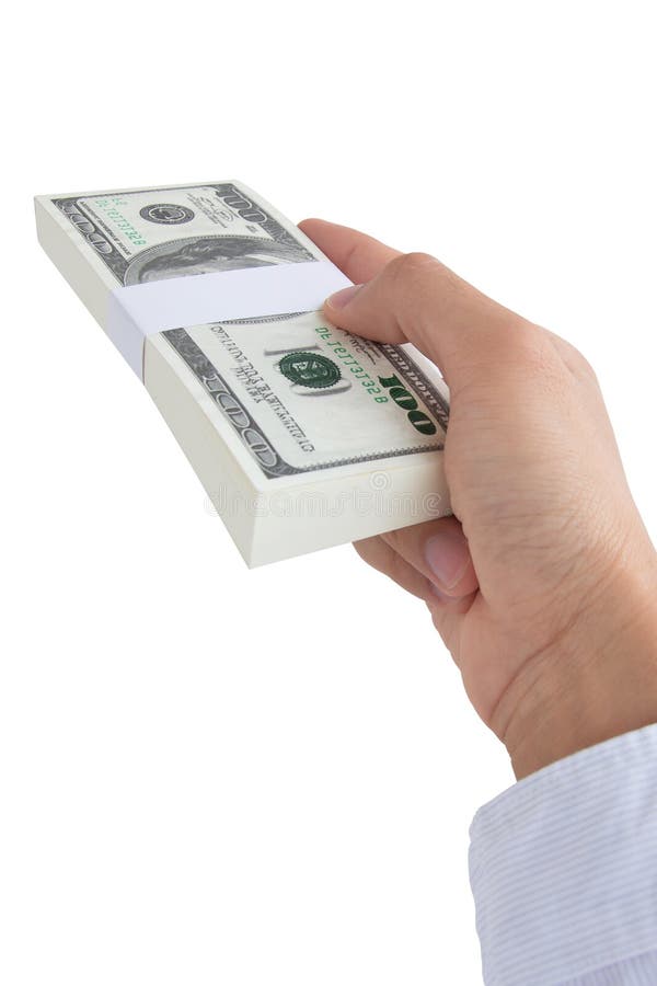 Hand Crunching Money Picture. Image: 7789988