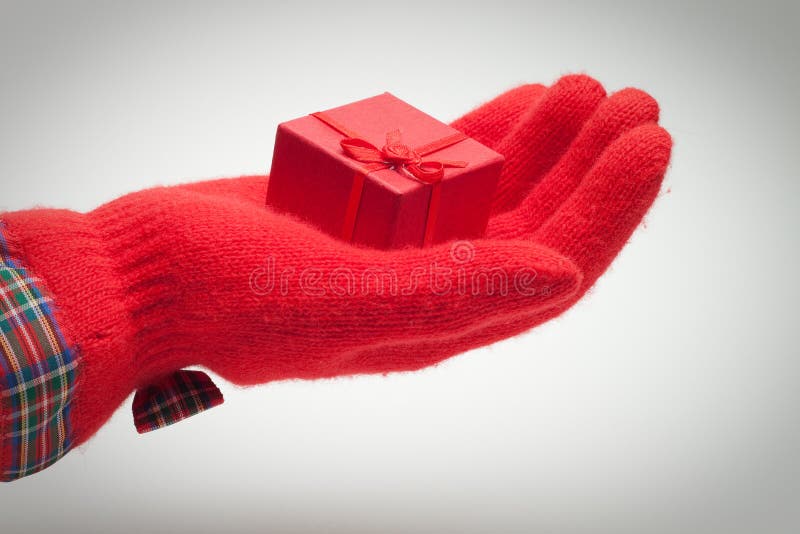 Present / gift stock image. Image of giving, hands, beautiful - 27828565