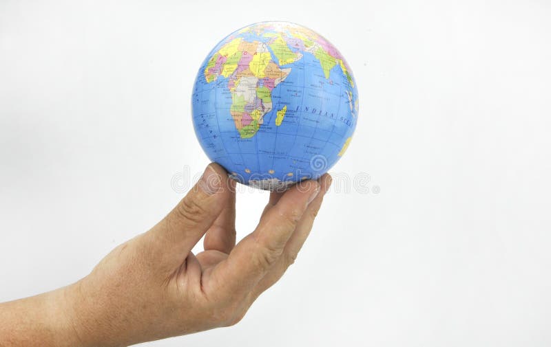 Hand with Globul September 11, 2016 Stock Image - Image of worldwide ...