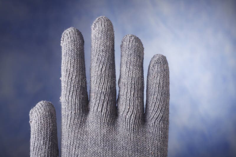 Hand glove stock image. Image of close, human, show, idea - 16193647