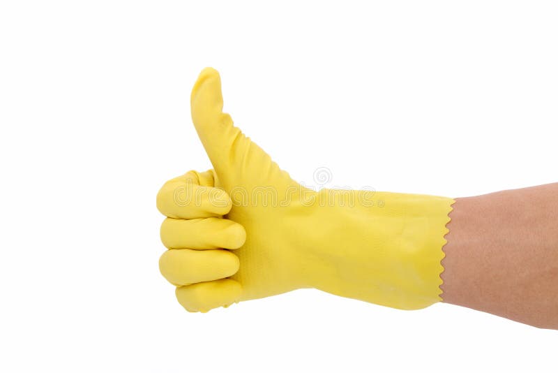 Hand in glove. stock photo. Image of isolated, aggressive - 18408896