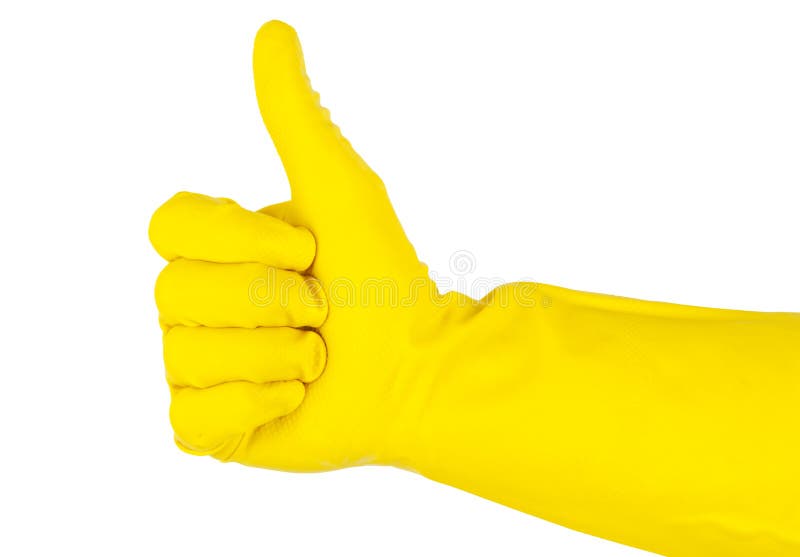 Hand in glove stock image. Image of janitorial, dish - 20064107