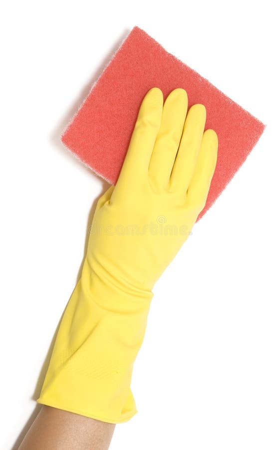 Hand in glove stock image. Image of protection, sanitize - 9872443