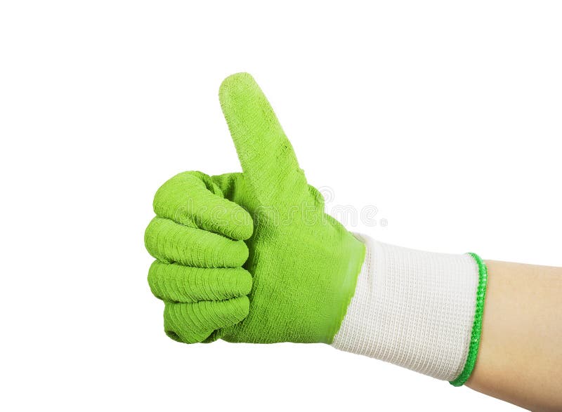 Hand in glove stock image. Image of house, cleaner, industry - 39268075