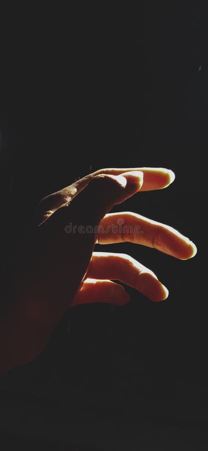 Hand glow in the dark stock photo. Image of gest, screenshot - 206585472
