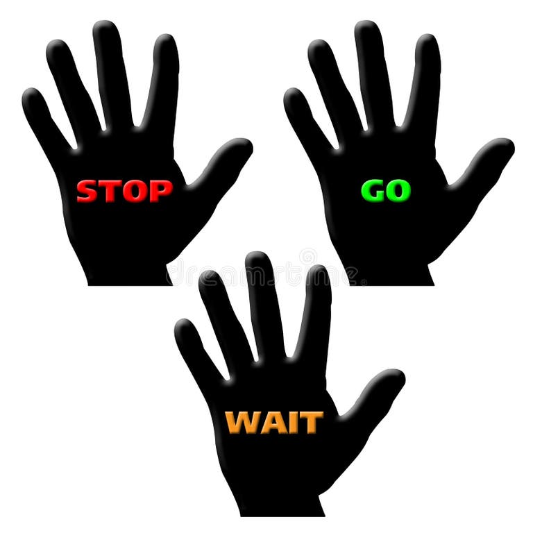 Wait Red Sign Stock Illustrations – 2,135 Wait Red Sign Stock ...