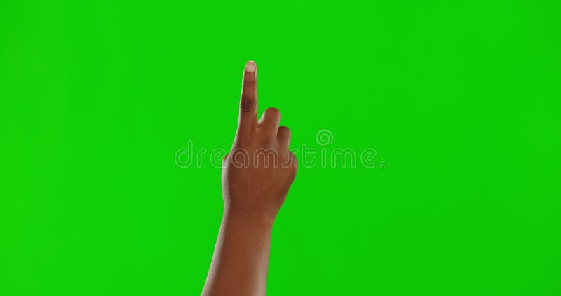 Hand, Green Screen Studio and Thumbs Down by Man with Bad News, Bad or ...