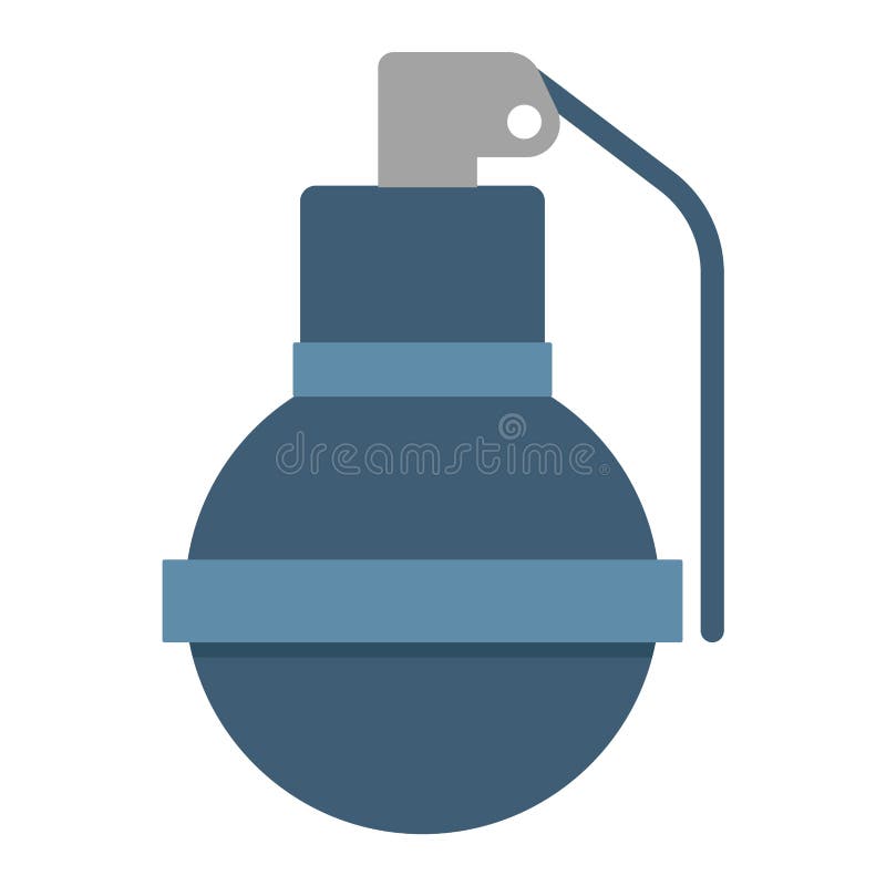 Hand Grenade Bomb Explosion Weapons Vector Illustration Stock Vector ...