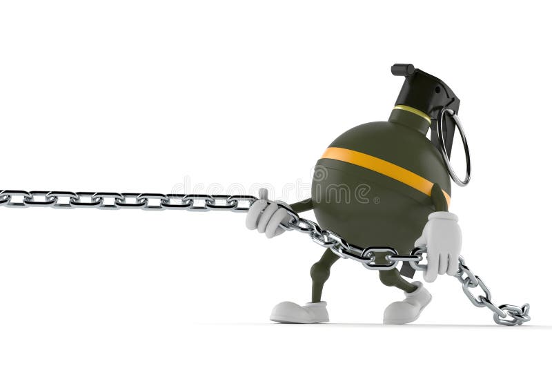 Grenade Chain Stock Illustrations – 277 Grenade Chain Stock ...